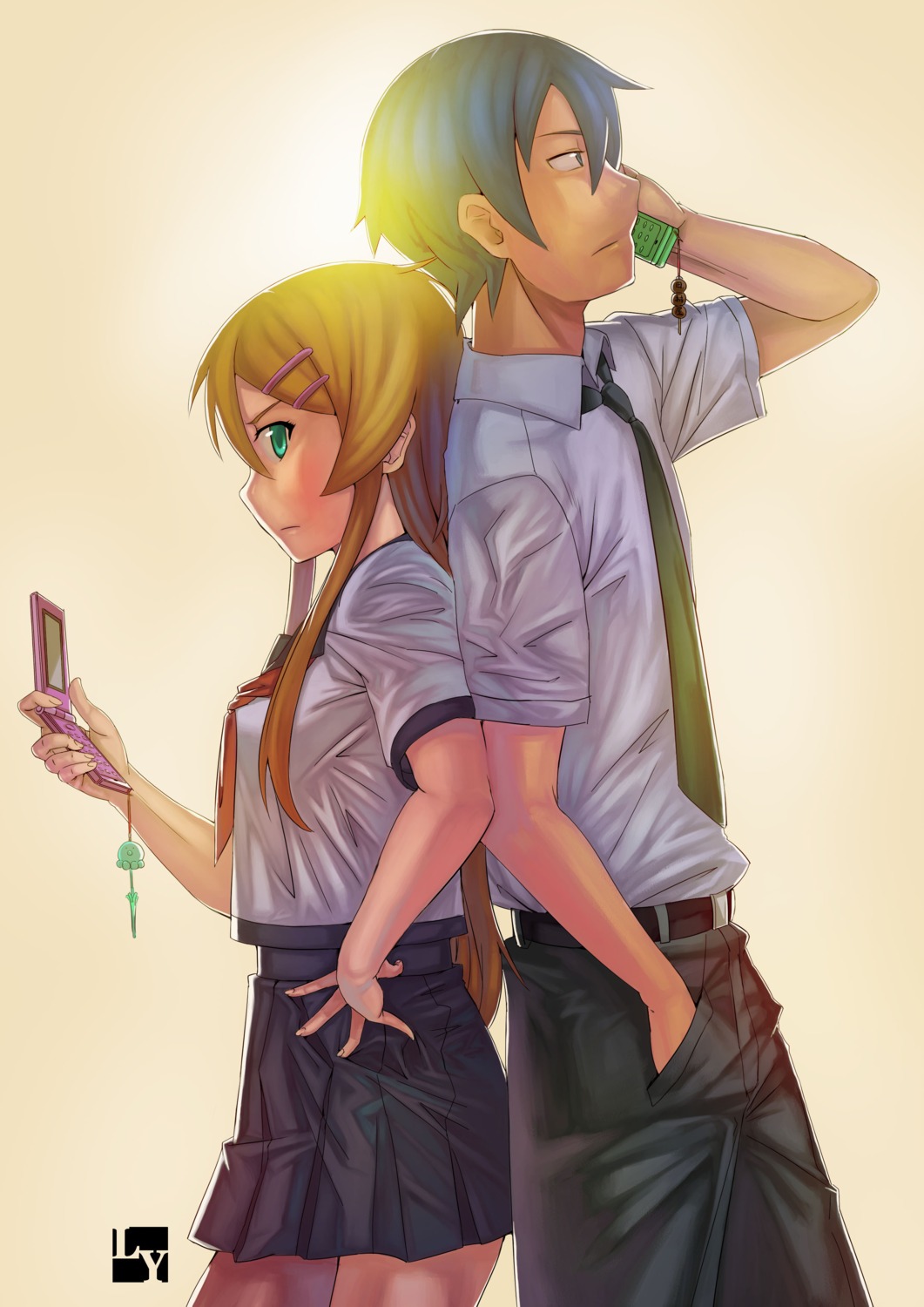 nanaya (daaijianglin) ore no imouto ga konnani kawaii wake ga nai kousaka kirino kousaka ...